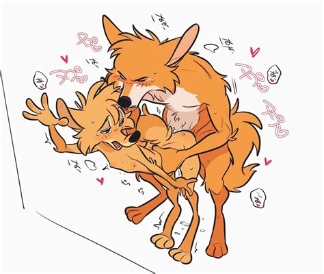 Rule 34 Brer Fox Cum Disney Fox Gay Gay Sex Heart Japanese Text Male