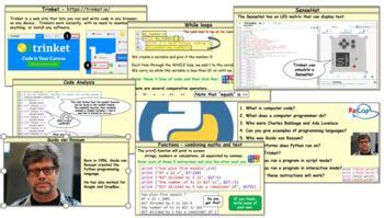 Introduction To Python Coding By Barrie James Teachers Pay Teachers