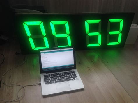 Super Sized DIY Segment Display Internet Security Segmentation Diy
