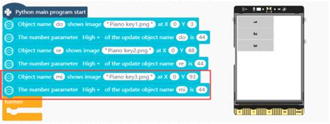Smart Piano Unihiker Tutorial Learn Python With Graphical