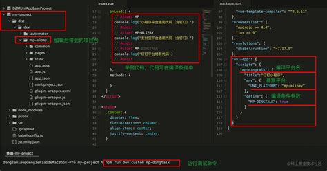 uniapp 自定义条件编译详细使用流程一、简介 官方自定义条件编译文档。 举例：开发一个 wx 小程序，但是这小程序需 掘金