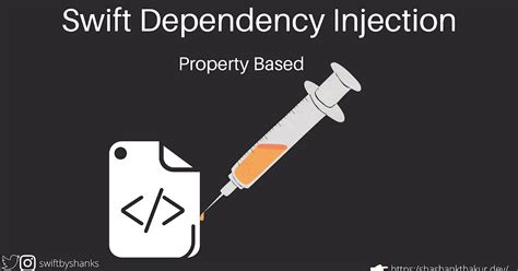 how to do swift dependency injection property based