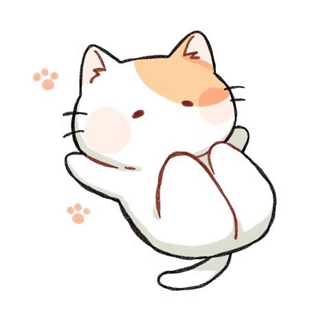まる寝猫｜イラスト・フリー素材なら「シンテリ」