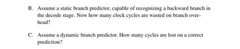 Solved 2 Given Code For A 5 Stage Single Pipeline