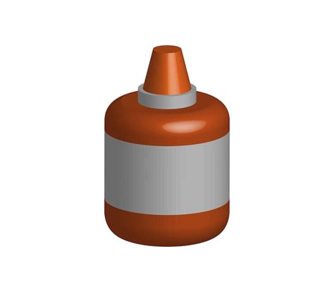 Premium Vector Glue Bottle