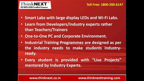 Android App Development Training In Mohali Thinknext Technologies Pvt Ltd Youtube