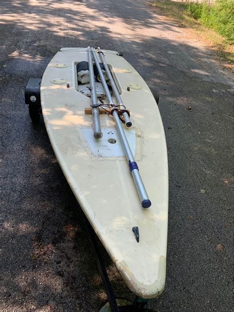 1975 Laser Sailboat With Trailer Boats Northport Michigan