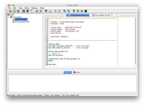 Umhdl An Os X Supported Ide For Vhdl Learners Rfpga