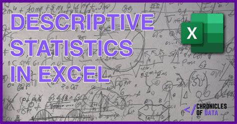 How To Enable The Data Analysis Toolpak In Excel Chronicles Of Data