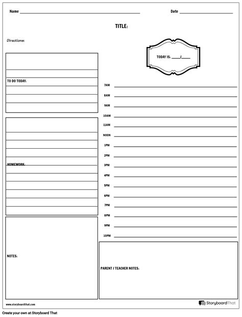 Дневна Програма Storyboard Por Bg Examples