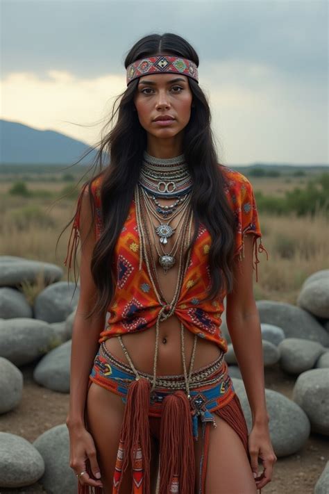 Gorgeous Cute Sexy Native American Lovely Lady 4x6 Fantasy Photo Ebay