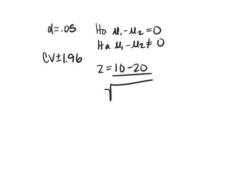 Solved Consider Two Independent Random Samples That Were Selected From Two Normal Populations