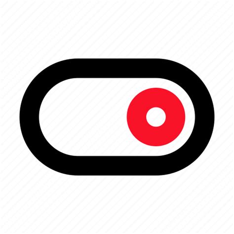 Toggle Button Off Switch Icon Download On Iconfinder