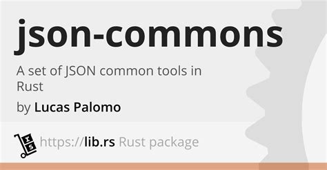 Jsoncommons — Rust 数据编码库 Librs