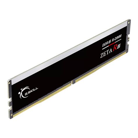G Skill Zeta R5 Neo Ddr5 6000 Ram Cl30 Expo Ecc Reg 128 Gb Quad Kit Schwarz