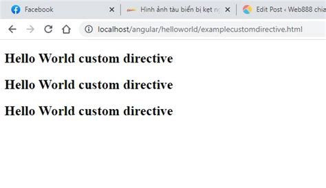 Directive Chỉ Thị Trong Angularjs Và Danh Sách Các Directive HỌc