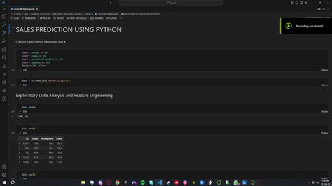 sameed humayoun on linkedin python internship codsoft datascience