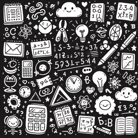 Premium Photo Math Doodle Premium Photo Math Doodle