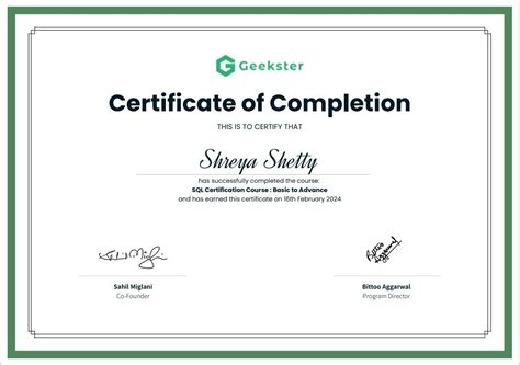 Shreya S Shetty On Linkedin Geekster Sql Basics Advanced Basicstoadvanced Selflearning