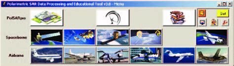 Figure N°2 Polsarpro V33 Main Menu Window Specific Complementary