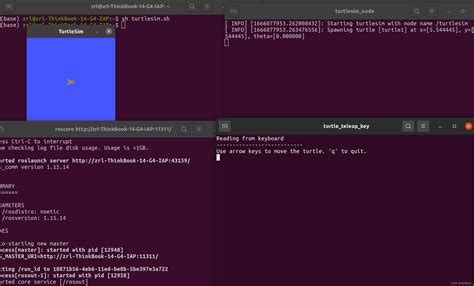 ubuntu环境下通过launch文件和shell脚本启动ros小海龟项目 一键启动多个终端和节点 ubuntu启动多个ros节点的脚本 csdn博客