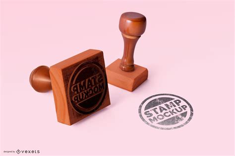 Modelos De Mockup Psd De Carimbo Editáveis Para Baixar
