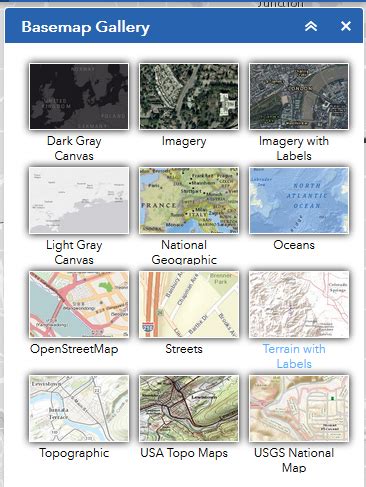Esri Web AppBuilder Empty Basemap Gallery Node Dangles