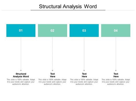 Structural Analysis Word Ppt Powerpoint Presentation Outline Professional Cpb Presentation