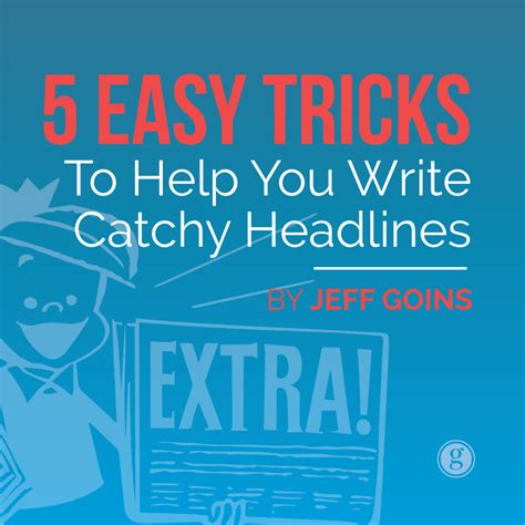 Easy Tricks To Write Catchy Headlines