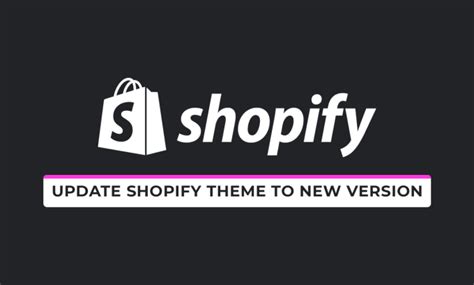 Manually Update Shopify Theme By Shopify X Fiverr