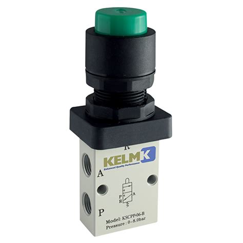 Push Button External 1 8 BSPP Manual 3 2 Way Valves Manual Mechanical Valves Hydraquip