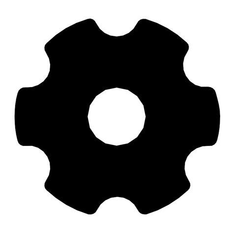 settings cog gear vector svg icon svg repo