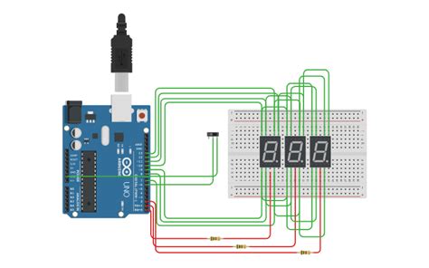 Circuit Design Timer Controlled By Switch Tinkercad