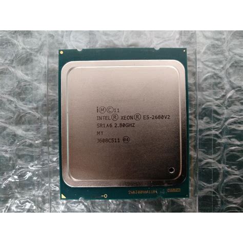ซีพียู Intel Xeon E5 2680 V2 Lga 2011 Cpu Processor X79 C602
