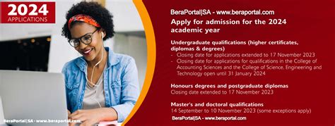 Unisa 2024 Application Dates Extended Beraportal