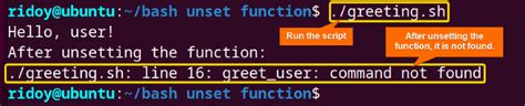 Unset Bash Function Using “unset” Command 3 Examples Linuxsimply
