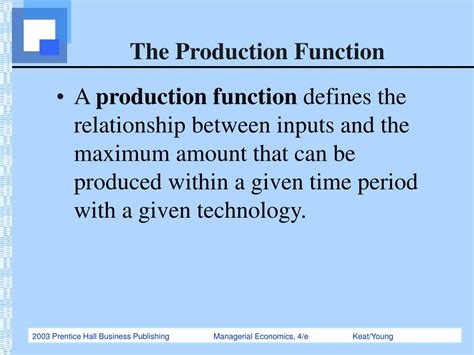 Ppt The Theory And Estimation Of Production Powerpoint Presentation