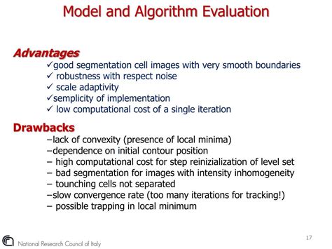 Ppt Mathematical And Computational Issues For Live Cell Segmentation