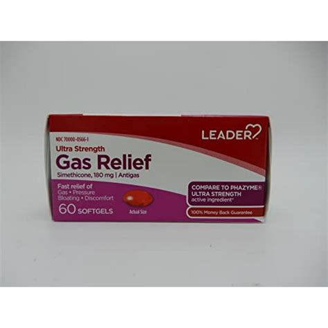 Gencare Ultra Strength Simethicone Gas Relief 180 Mg 365 47 Off