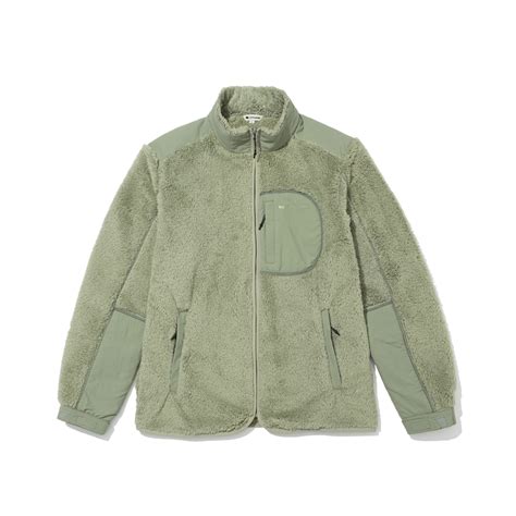 제로그램 하이로프트 플리스 자켓 그린 위시버킷