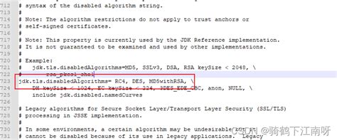 No Appropriate Protocol Protocol Is Disabled Or Cipher Suites Are Inappropriate Csdn博客