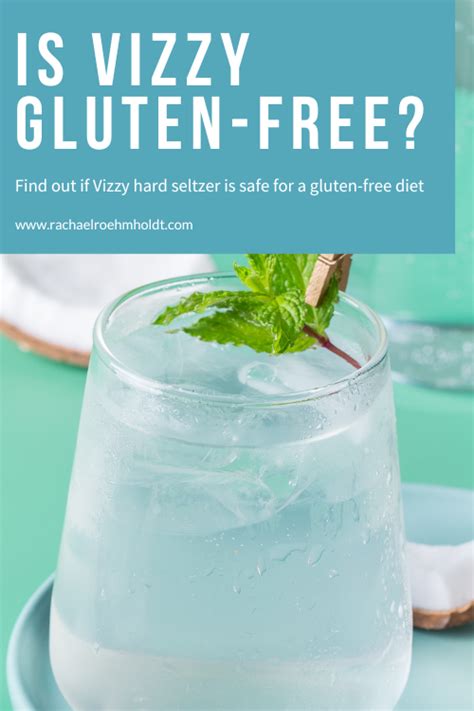 is vizzy hard seltzer gluten free rachael roehmholdt