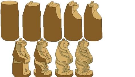 beginner s guide to wood carving create your own bear statues