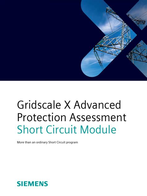 3 Advanced Protection Assessment Short Circuit Module Data Sheet August 2024 Gx Pdf
