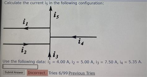 Solved Calculate the current i5 ﻿in the following | Chegg.com