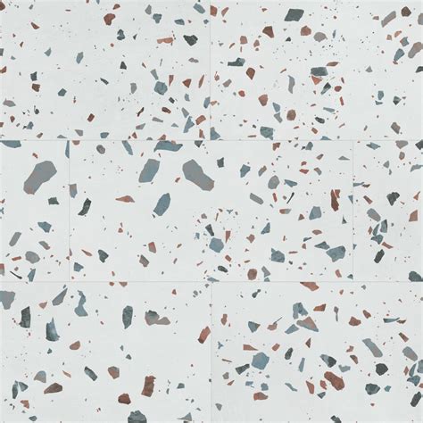 Shop Terrazzo Vinyl Tiles Allure Click Lock Terrazzo Tile Flooring Allure Flooring