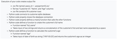 solved the python runs but my csv returns just the header