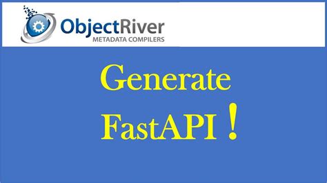 Generate Fastapi From Swagger Definitions Youtube