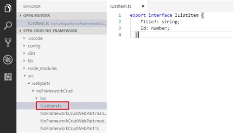 Sharepoint Framework Crud Operations Using No Framework Nanddeep