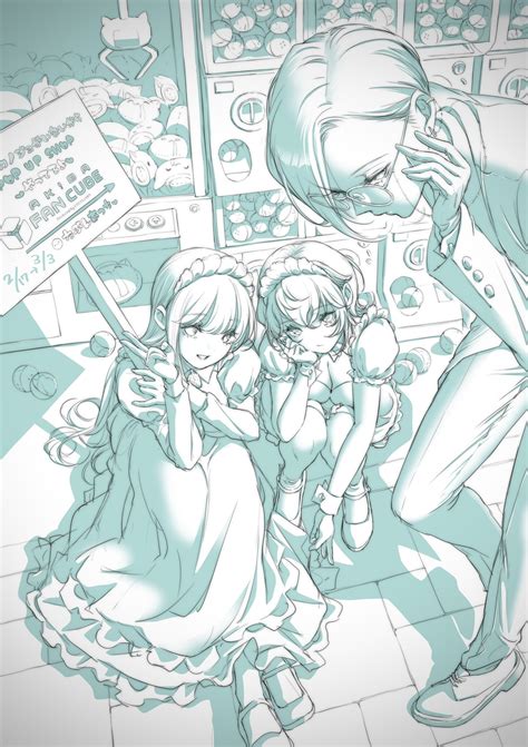 Taki Fuuko Asahina Yuni And Natsume Nanase Kyou Wa Kanojo Ga Inai Kara Drawn By Iwami Kiyoko